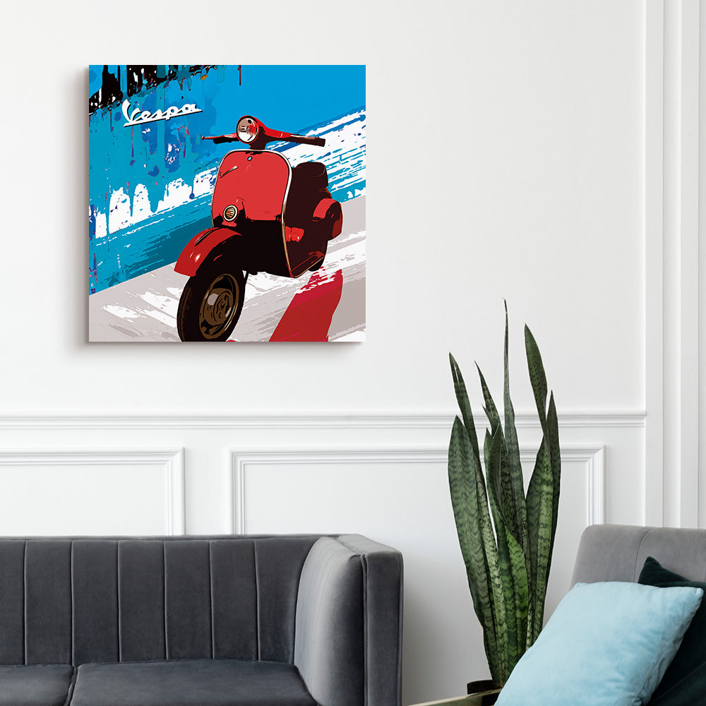 Decorazione murale Quadro Iconic Vespa – Declea