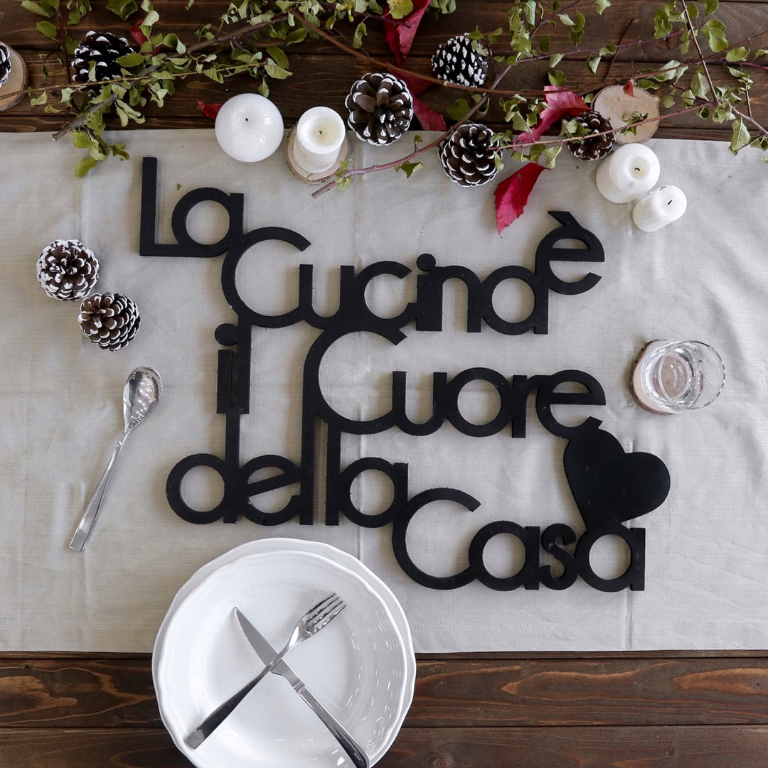 Scritte in Legno Decorative | Declea | Scritte in Legno per la Casa